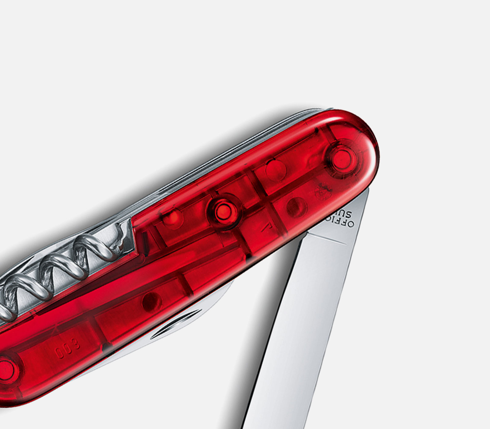 Victorinox Huntsman rot transparent mit Gratis - Gravur - der ...