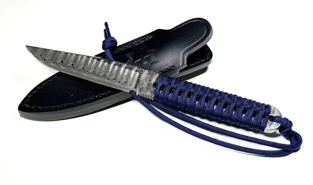 Klötzli Swiss Border Guard Knife Modell 22 Damast | 00003087-DAMAST