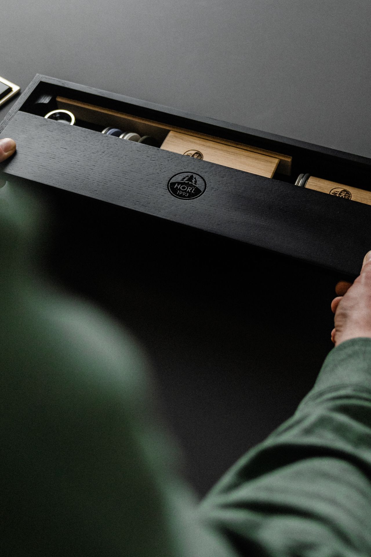 HORL Box - das gesamte Set für den Transport oder die Küchenschublade